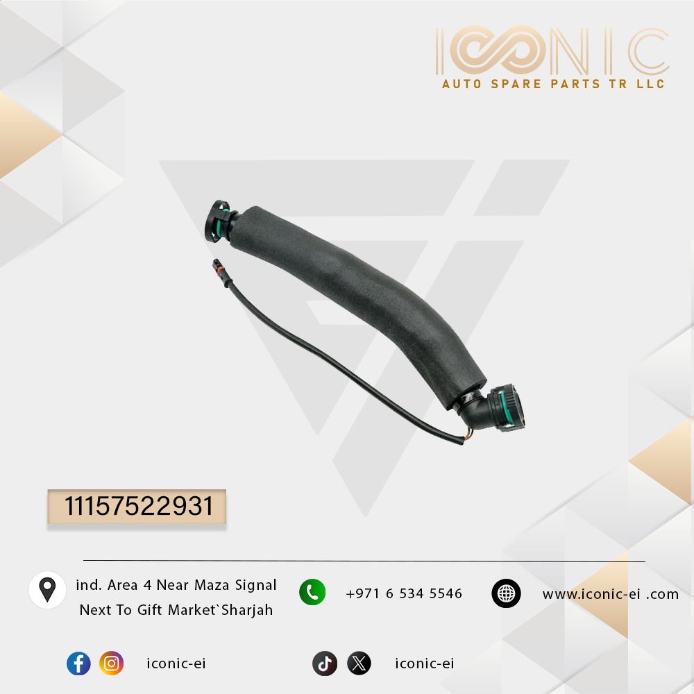 CRANKCASE VENT HOSE 11157522931 EURO ICON - MERCEDES-BENZ,BMW,RANGE ...