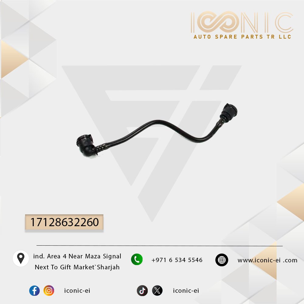 WATER PIPE 17128632260 EURO ICON - MERCEDES-BENZ,BMW,RANGE ROVER,AUDI