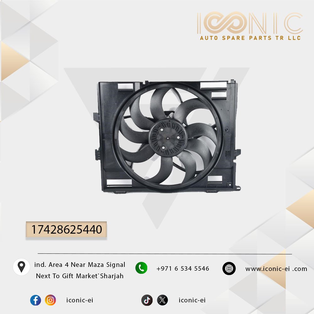 FAN HOUSING WITH FAN 600W 17428625440 EURO ICON - MERCEDES-BENZ,BMW ...