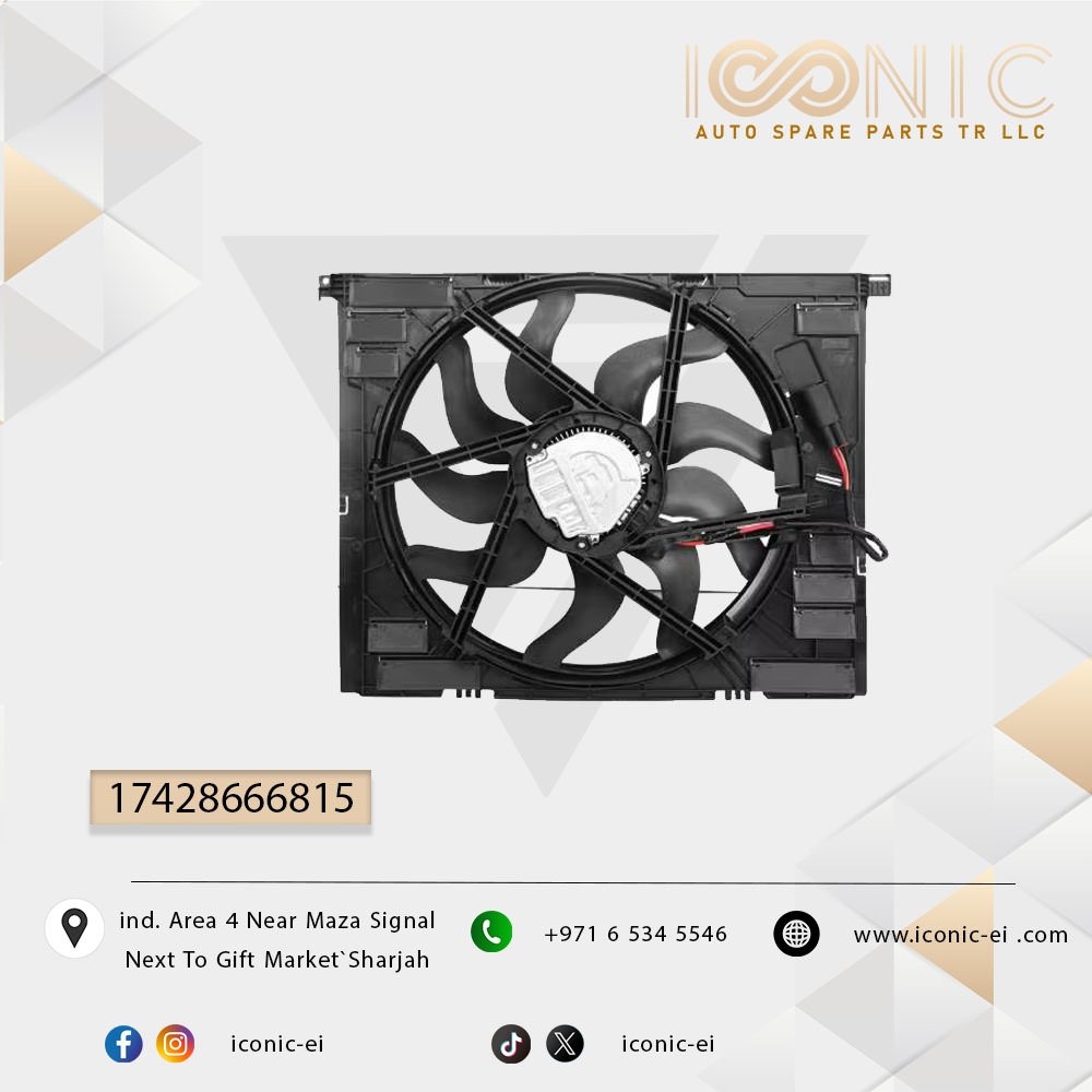 FAN HOUSING WITH FAN 400W 17428666815 EURO ICON - MERCEDES-BENZ,BMW ...