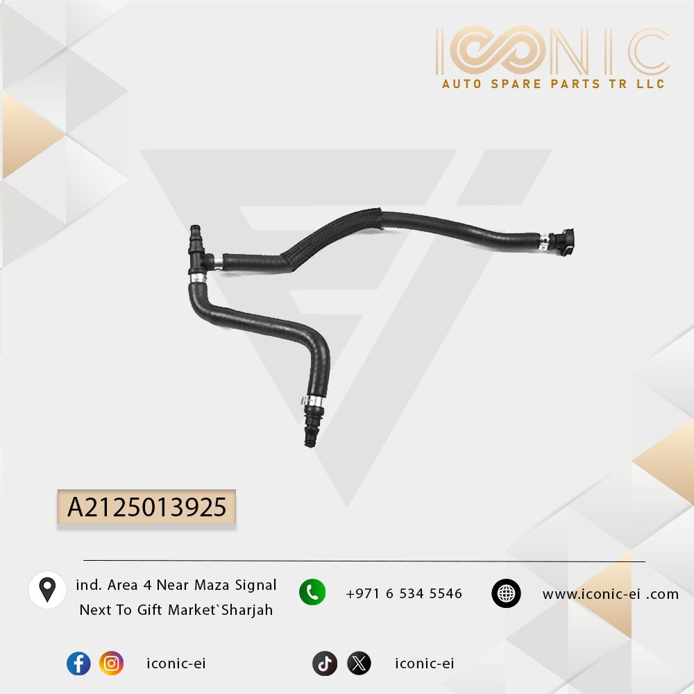 WATER PIPE A2125013925 EURO ICON - MERCEDES-BENZ,BMW,RANGE ROVER,AUDI