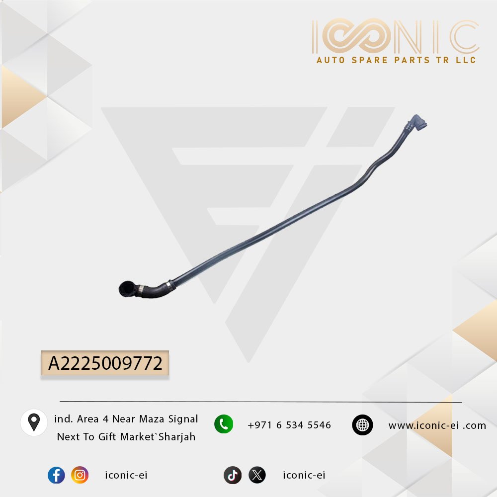 WATER PIPE A2225009772 EURO ICON - MERCEDES-BENZ,BMW,RANGE ROVER,AUDI