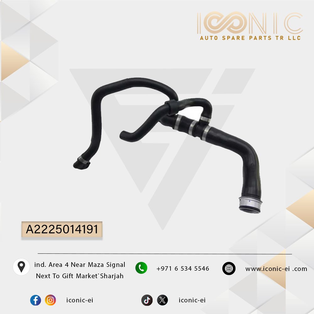 COOLANT HOSE A2225014191 EURO ICON - MERCEDES-BENZ,BMW,RANGE ROVER,AUDI