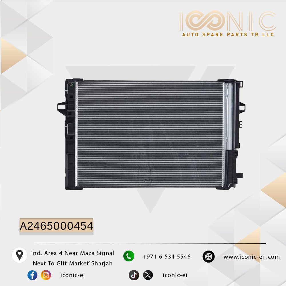 CONDENSER A2465000454 EURO ICON - MERCEDES-BENZ,BMW,RANGE ROVER,AUDI