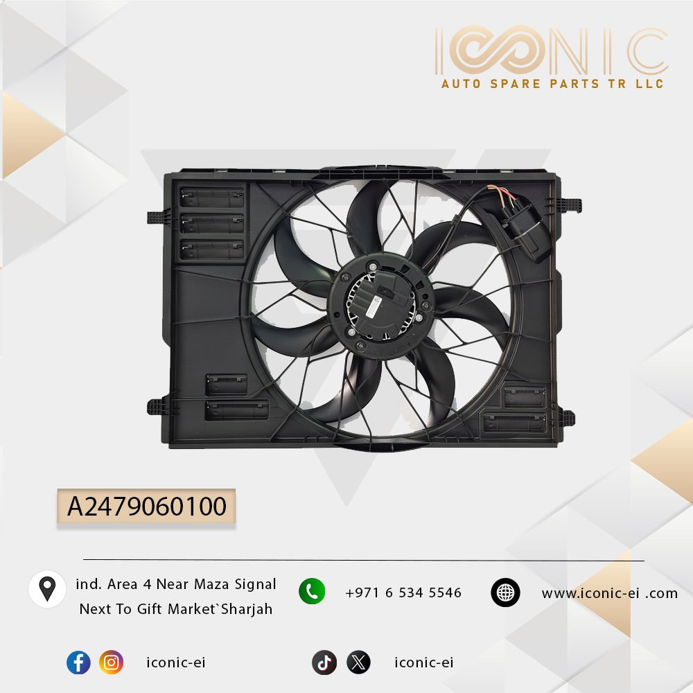 FAN HOUSING WITH FAN 400W A2479060100 EURO ICON - MERCEDES-BENZ,BMW ...