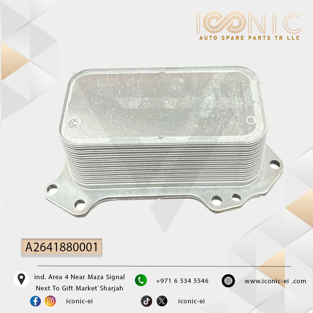 OIL COOLER A2641880001 EURO ICON - MERCEDES-BENZ,BMW,RANGE ROVER,AUDI