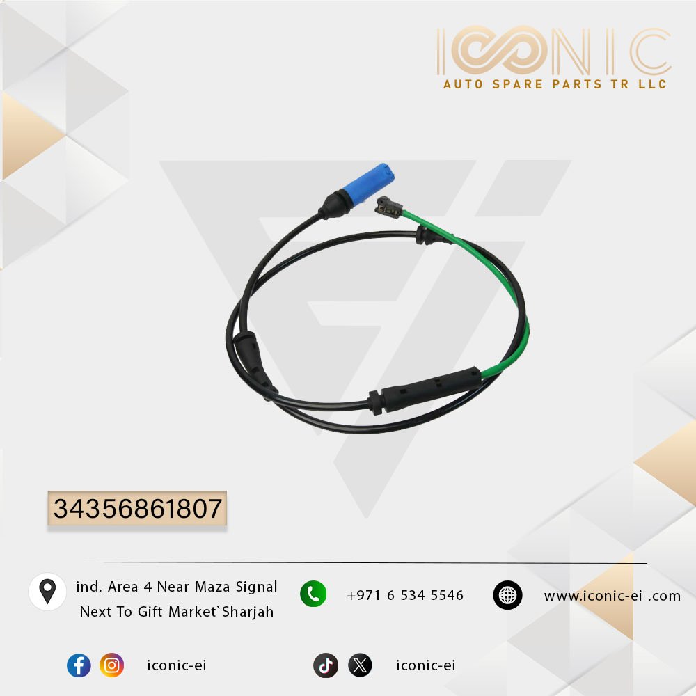 BRAKE PAD SENSOR 34356861807 EURO ICON - MERCEDES-BENZ,BMW,RANGE ROVER,AUDI
