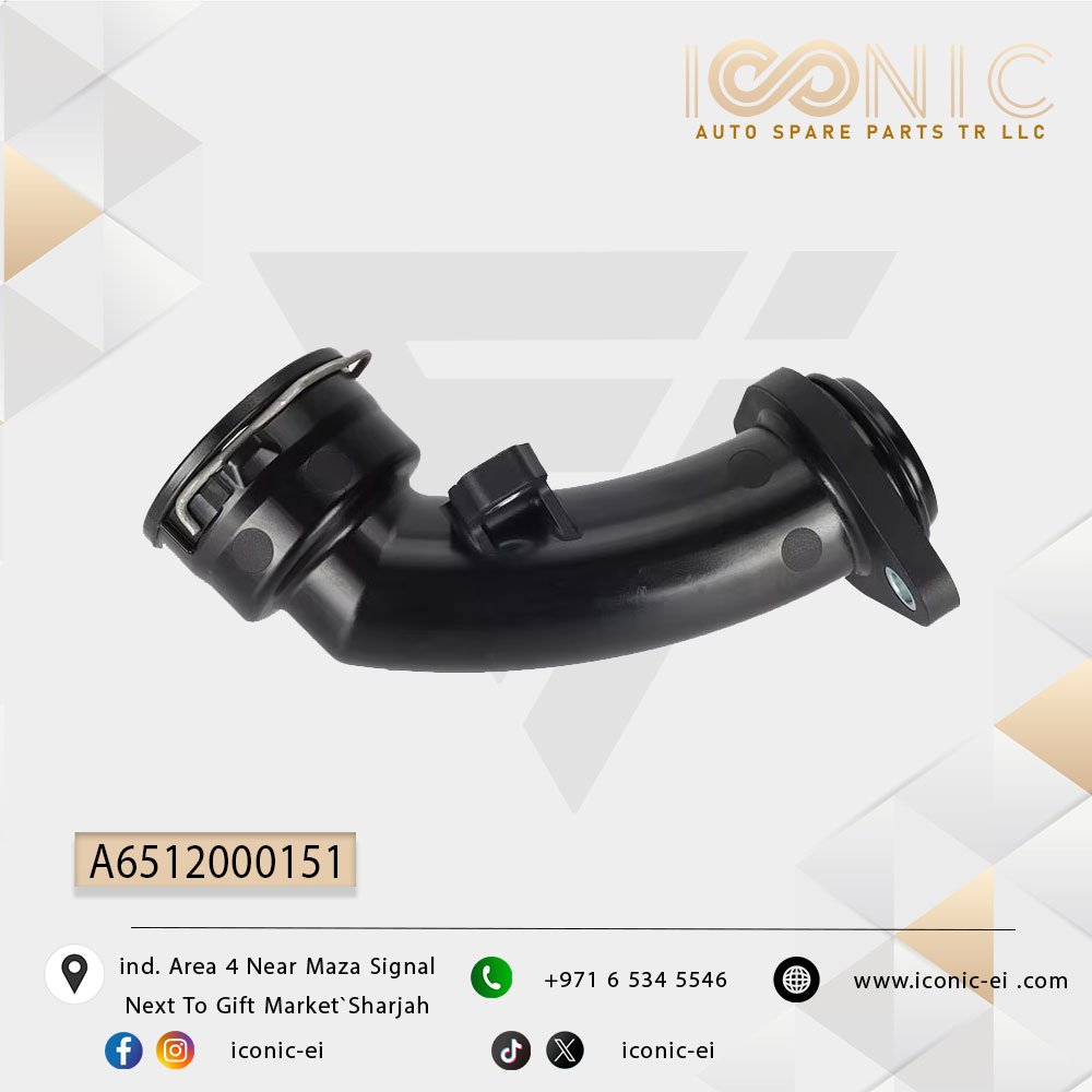 COOLANT PIPE A6512000151 EURO ICON - MERCEDES-BENZ,BMW,RANGE ROVER,AUDI